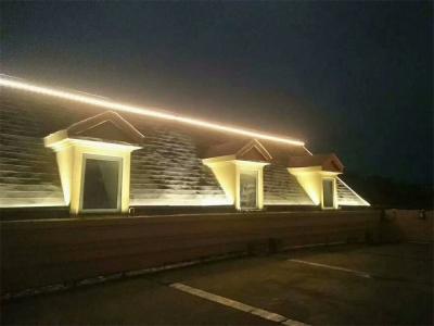China Outdoor landscape 36W LED Wall Washer Aluminum Lamp Body with Double-Angle Lens for Landscape IP67 Rating for sale