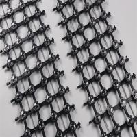 China P62.5 High Transparency Flexible LED Mesh Screen 1000x1000mm DC24V for Advertising for sale