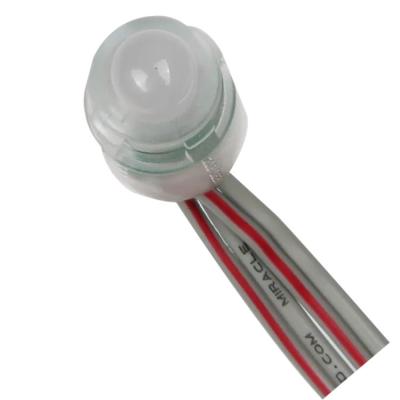 Китай Одноцветные светодиодные пиксельные огни 0.2W DC12V IP67 9 мм наружные водонепроницаемые рекламные пиксельные огни продается