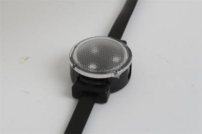China Outdoor Waterproof IP67 Permanent Holiday Decoration Light House DC12V 0.75W 40mm LED Point Lamp RGB for sale