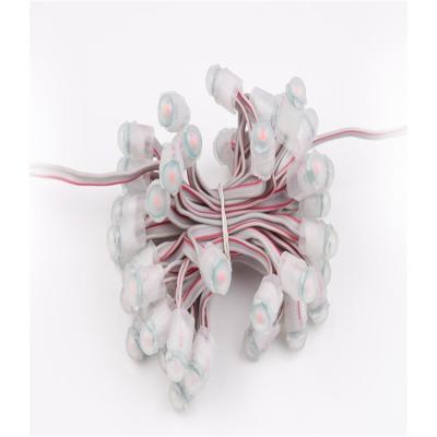 中国 高品質の屋外 IP67 防水 単色 0.2W LED DC 12V 9mm LED ピクセルライト 販売のため