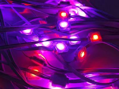 China 30 Lights RGB Outdoor Atmosphere Light String Eaves Christmas Decoration Wifi Bluetooth Control Waterproof for sale