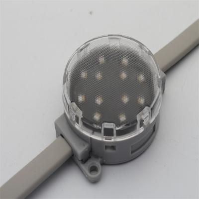 China 12 LEDs cor 24V 50mm fonte de luz de ponto DMX512 luz pixel decorativa à venda