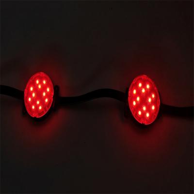 China IP67 impermeável DC24V 50MM DMX LED RGB Luzes de pixel programáveis Full Color Smart Point Light Outdoor à venda