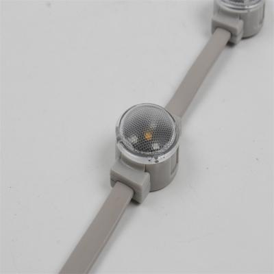 China RGB SMD3535 Vollfarbige LED-Pixel 30mm 12V 1W runde wasserdichte LED-Weihnachtslichter mit Objektivdeckel zu verkaufen