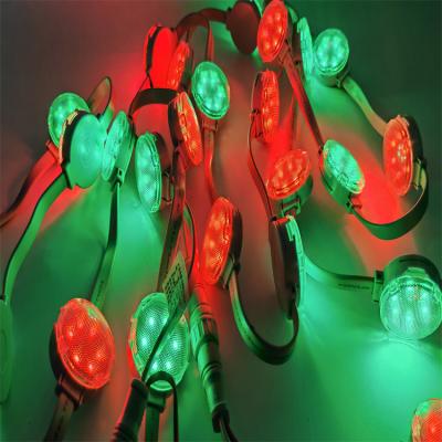 中国 40mm シングルカラー DC24V IP67 SMD3535 LEDノード・ドット・ストリング ピクセル・ポイントライト 販売のため