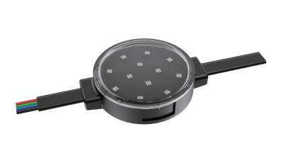Китай Качество капота 0.3W 24V RGB 50mm IP67 водонепроницаемый пиксельный свет Dmx512 светодиодный точечный свет продается