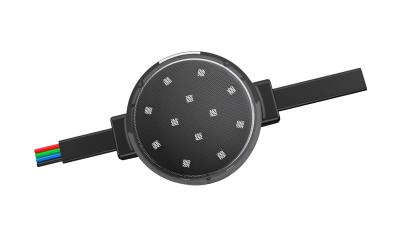 Китай Качество капота 0.3W 24V RGB 50mm IP67 водонепроницаемый пиксельный свет Dmx512 светодиодный точечный свет продается