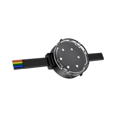 중국 야외 LED 픽셀 포인트 라이트 알루미늄 채널 프로필 트랙 50mm 지름 IP67 방수 건물 조명 판매용