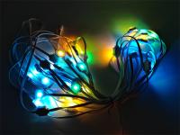 China Miracle Bean RGB LED Pixel Square Eaves Light DC24V 1.5W IP67 Programmable for sale