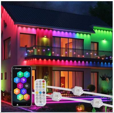 China hot sell Christmas Multi Colour rgbw Outdoor Lights Waterproof led pixel Point Light string for sale