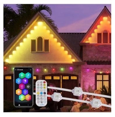 China hot sell Christmas Multi Colour rgbw Outdoor Lights Waterproof led pixel Point Light string for sale