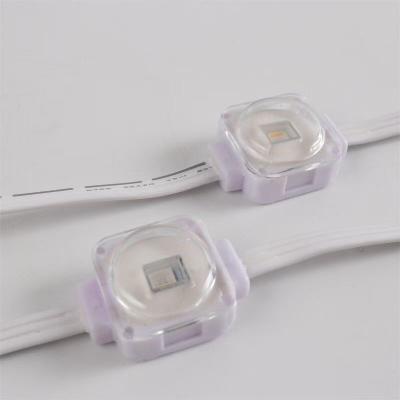 China Miracle Bean RGB Colorful LED Pixel Square Eaves Light DC24V 1.5W With Changeable Emitting Color for sale