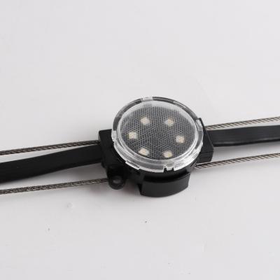 중국 방수 외부 40mm 픽셀 LED 포인트 라이트 24v 작업 전압 및 120° 빔 각도 판매용