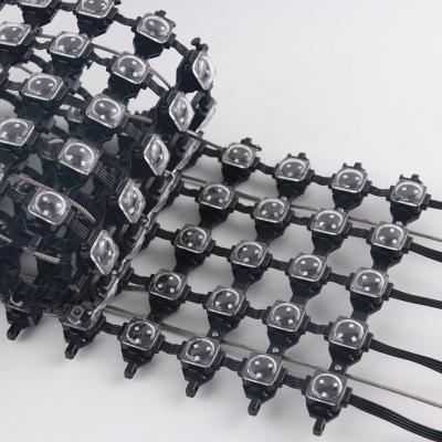 China Flexible Outdoor LED Mesh Screen P50 P100 P150 P200 With DMX512 Control Method for sale