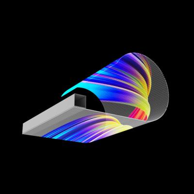 China Pixel Pitch 16mm LED Transparente Film Screen Soft Para vidro Instalado Play Publicidade à venda