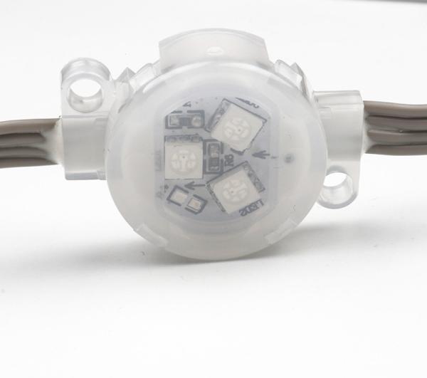 Outdoor Building 3cm RGB SMD5050 LED Point Light Source with IP67 Waterproof at DC12V