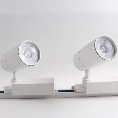 Cina 360 regolabile LED trasportabile luci di pista stile moderno asiatico corpo in alluminio per negozi al coperto bar in vendita