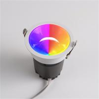 China Embedded Multi-Mode LED Spotlight 20W RGBW Indoor Lighting Circular Square AC100-240V for sale