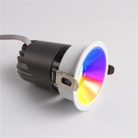 China Embedded Multi-Mode LED Spotlight 20W RGBW Indoor Lighting Circular Square AC100-240V for sale