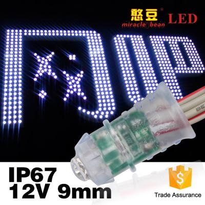 China pixel LED del poder 0.15W que enciende el color blanco con el silicón del PVC Shell dentro en venta