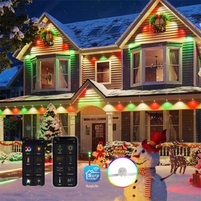 Китай Умный светодиодный постоянный на открытом воздухе праздник Рождество Wifi RGB светодиодный свет наружных окон продается