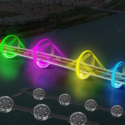 China DC24V IP67 resistente à água RGB LED luzes de pixel para casa permanente de Natal iluminação de férias à venda