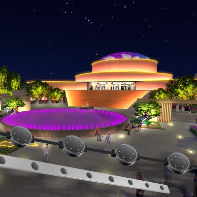 China Fonte de iluminação de ponto de pixel LED exterior 12V 30mm 2835 para decoração externa permanente de luzes inteligentes à venda