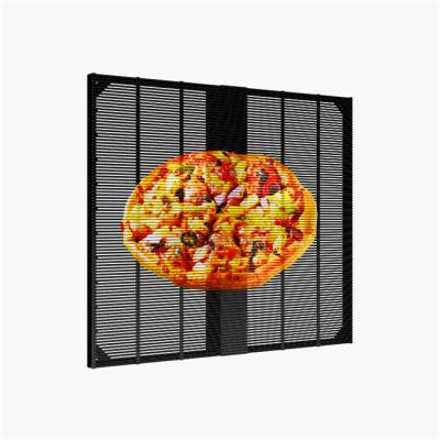 China Energy-Efficient P2.6-6.25 Transparent LED Mesh Screen for Building Facades Led screen for sale