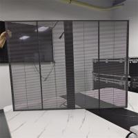 China Outdoor LED Grille Screen P3.9-7.8 800W 4500cd Brightness for Video Display for sale