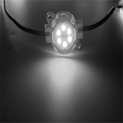 China Luzes Permanentes para Exterior SPI Vermelho Amarelo Branco Ponto Pixel Led 30mm 6 LEDs Com Preço de Atacado à venda