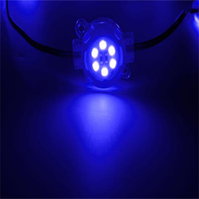 China Luzes Permanentes para Exterior SPI Vermelho Amarelo Branco Ponto Pixel Led 30mm 6 LEDs Com Preço de Atacado à venda