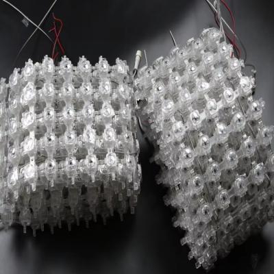 China P50 Outdoor Tragbare Mesh Super High High Brightness LED Vorhang Bildschirm für Gebäudebeleuchtung zu verkaufen