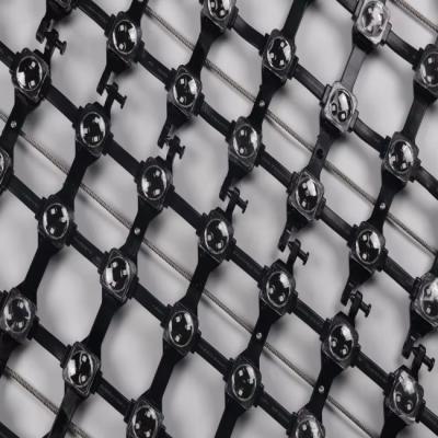 China Tela de malha LED à prova d'água com melhor venda para publicidade, corpo da lâmpada em material PC, tela de cortina de rede LED à venda