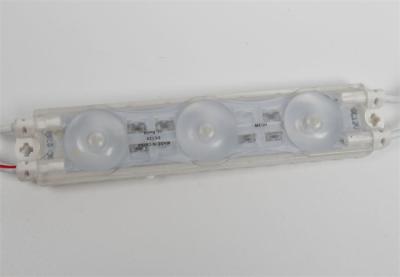 China Mejor calidad Módulo LED 3 Smd9240 de un solo color, señalización luminosa, lente para exteriores, luces de 3,5w, 12v en venta