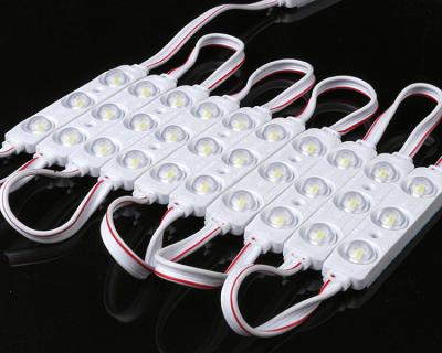 China Módulo LED DC12V de alto brilho 0,72w 80LM Branco à prova d'água IP65 5050 Para Publicidade à venda