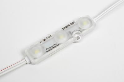 China Mejor calidad Módulo LED 3 Smd9240 de un solo color, señalización luminosa, lente para exteriores, luces de 3,5w, 12v en venta