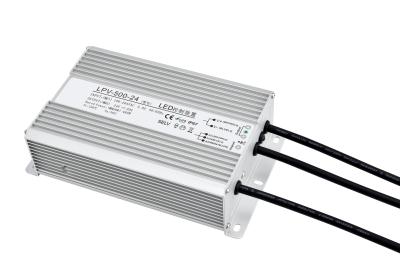 China Low Price Slim LED Power Supply IP67 Indoor Outdoor 500W LED Strips Driver DC24V Switching Power Supply for sale