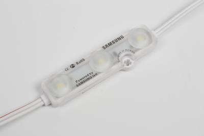 China Advertisement DC12V 1.2W LED Module Light Cool White Red Blue Yellow pink Green Injection 5730 Led Module Light for sale
