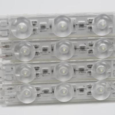 중국 고품질 Smd2835 주입 LED 모듈 조명 6113 DC12V IP67 야외 방수 3leds LED 모듈 광고 표지 판매용