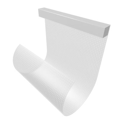 China Ultra Display P10 DC5V Flexible Indoor Screen LED Transparent Film Screen on Glass Window Advertising LED Screen for sale