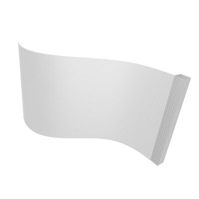 China Ultra Display P10 DC5V Flexible Indoor Screen LED Transparent Film Screen on Glass Window Advertising LED Screen for sale