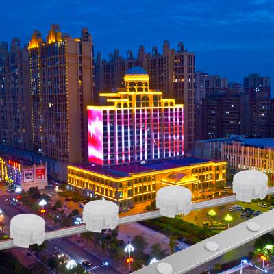 China High Quality High Brightness 20mm RGBW LED Point Light 5V 0.4W IP67 Amusement Funfair Landscape Mini LED Point Light for sale