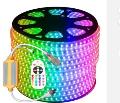 China LED Strip Waterproof RGB 5050 SMD LED Smart Strip Lights Remote Controlled for sale