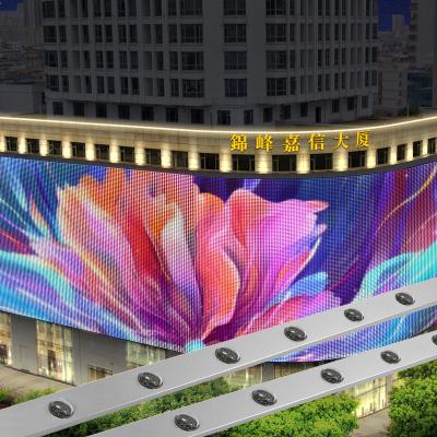 China Manufacture 100mm Light Christmas Pixel Light DC24V Outdoor Waterproof Eave Smart String Exterior Led Point Light for sale