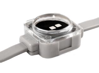 China Außenwasserdicht 25mm RGB Vollfarbe DC12V IP67 SMD3535 LED Pixel Amusement Led Point Light zu verkaufen