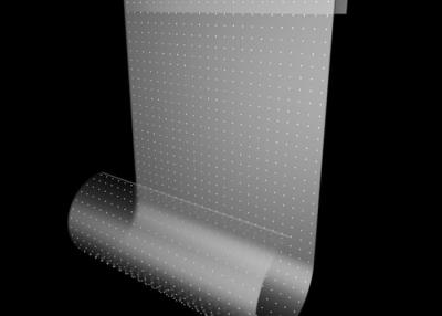 China Película transparente LED flexible P20 para ventana, pantalla de vidrio interior, paneles transparentes de pantalla LED en venta