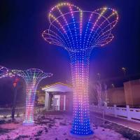 China Programmable LED Pixel Point Light 24V 1.2W Outdoor IP67 SMD3535 48pcs/string for sale