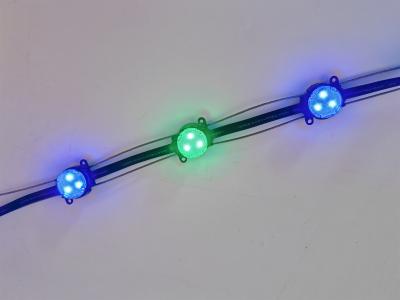 China 30mm diameter RGB LED point lights with IP67 waterproof rating 12V DC powered perfect for outdoor projects for sale