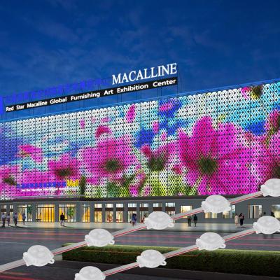 China DC12V 30mm RGB Full Color LED Point Light IP67 Waterproof for Outdoor Wall Decoration for sale